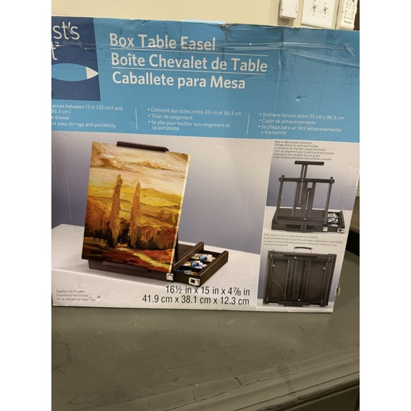 Atrist's Loft-Inc | Office | Solid Wood Artists Loft Box Table Easel ...